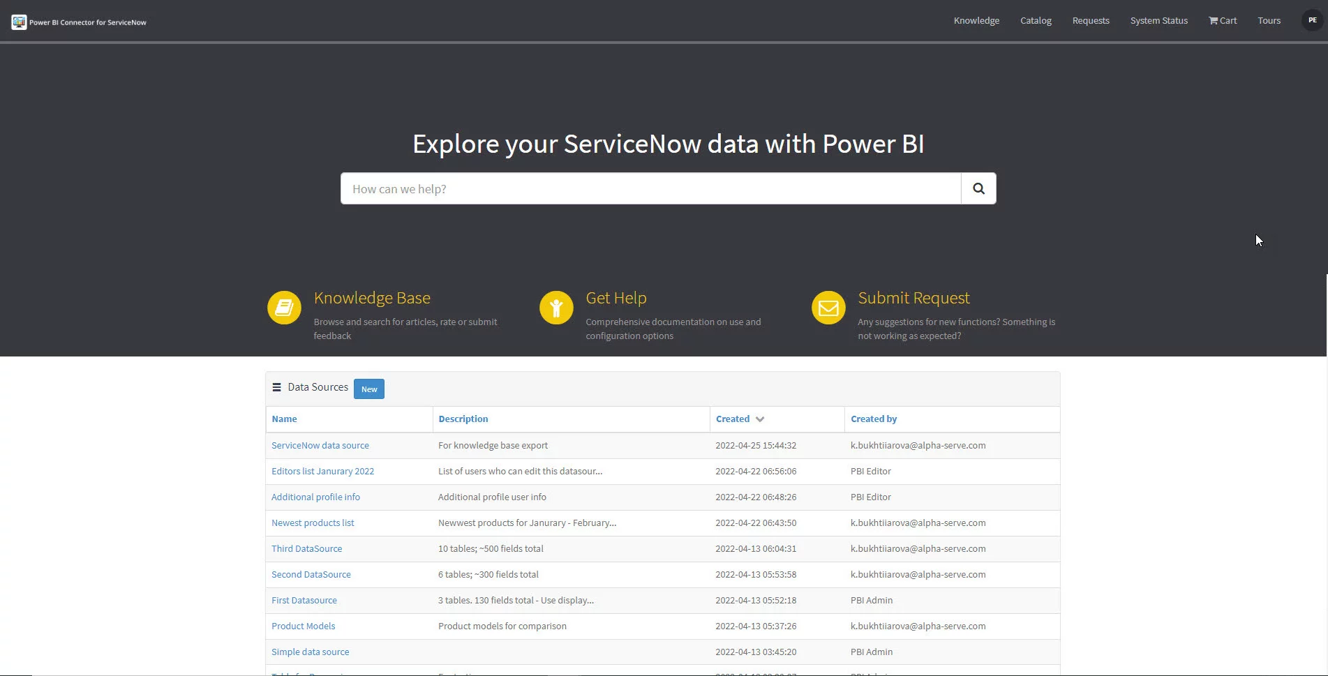 Power BI Connector for ServiceNow app by acSoft Inc - ServiceNow Build ...